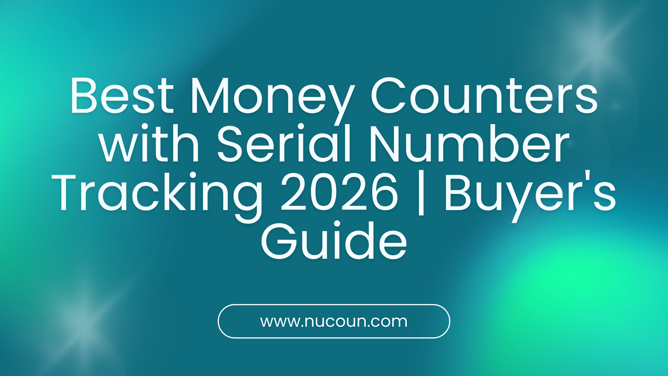 Best Money Counters with Serial Number Tracking 2026 | Buyer's Guide ...