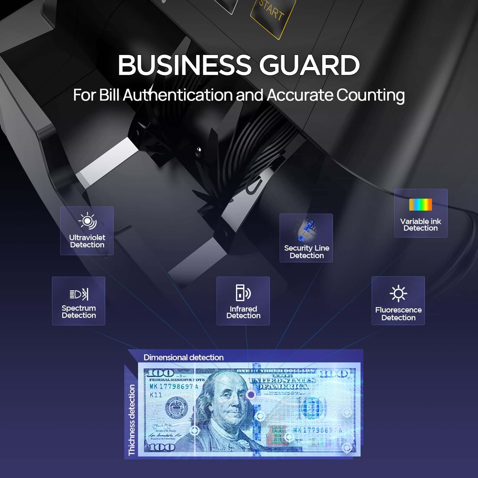 Commercial mixed bill counter VC-3 – Nucoun