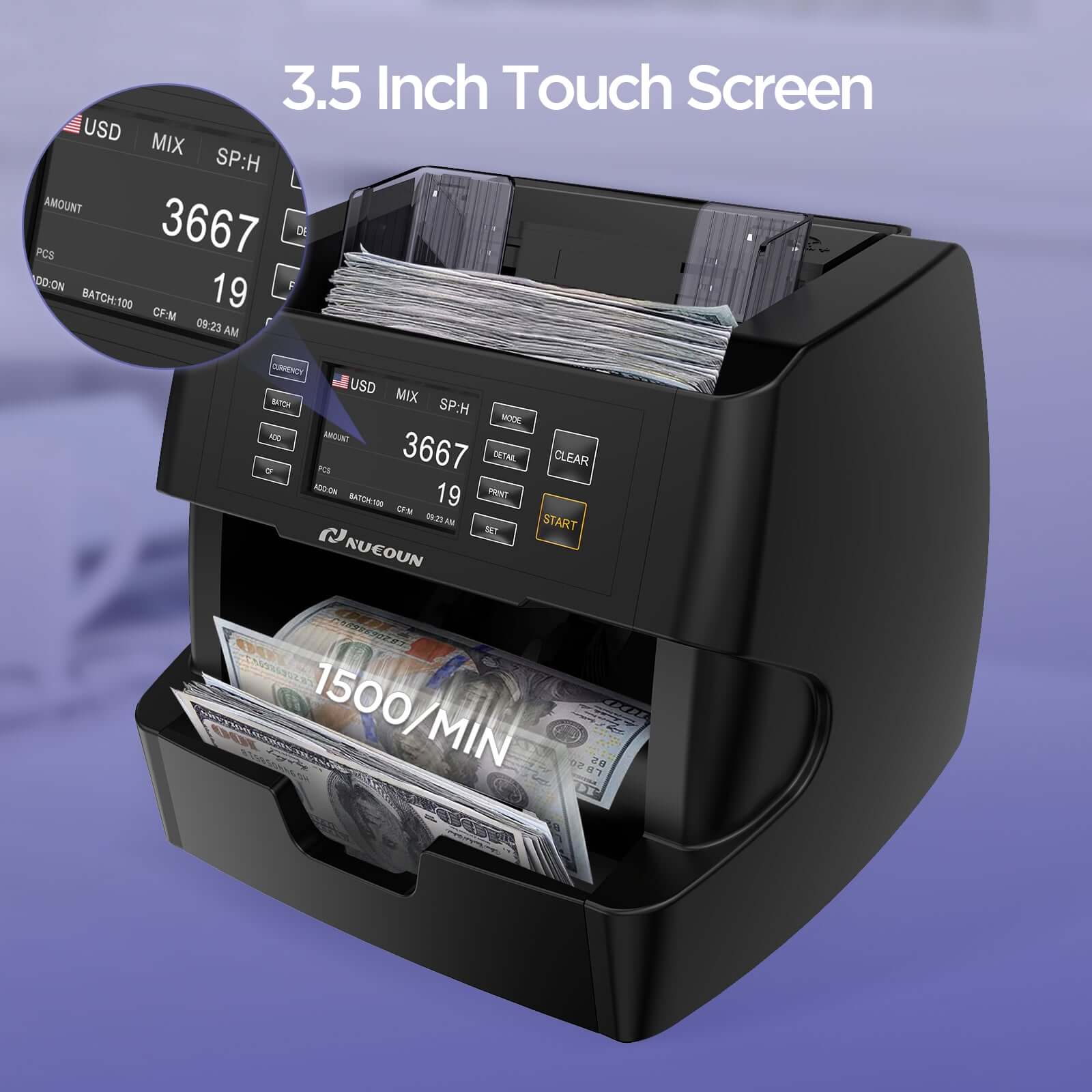 Commercial mixed bill counter VC-3 – Nucoun